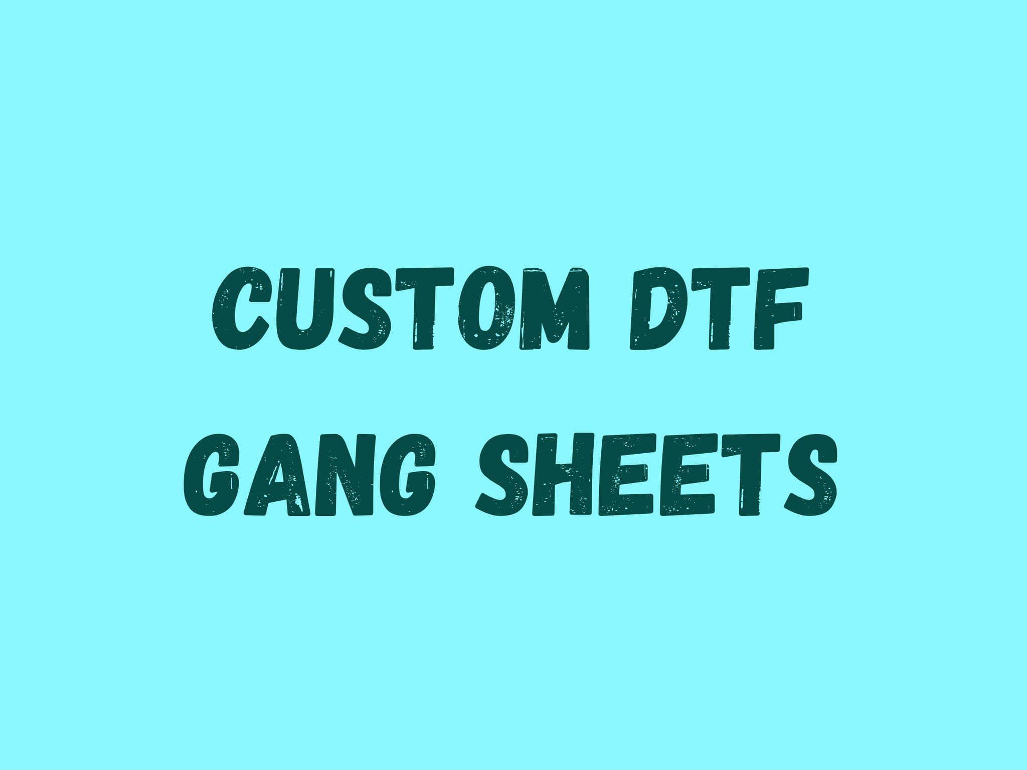 Custom DTF Gang Sheet – Turtlemasher Graphics